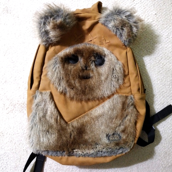 Loungefly | Bags | Loungefly Star Wars Ewok Faux Fursuede Backpack ...